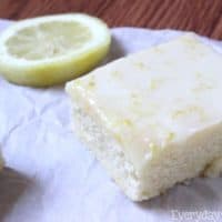 Simple Lemon Squares - Everyday Made Fresh