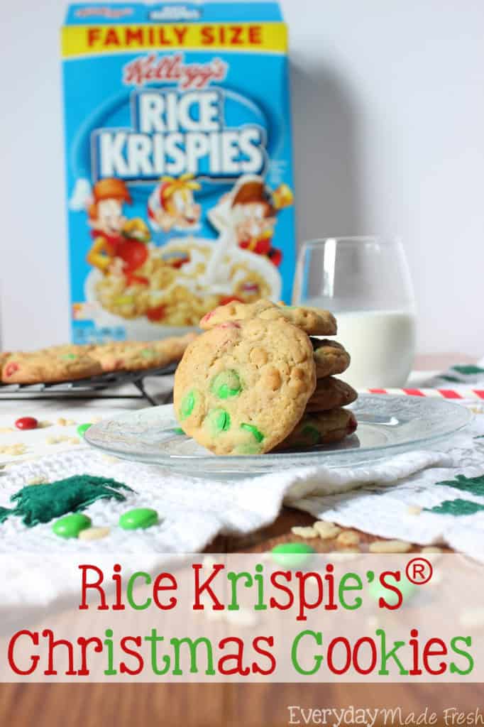 Rice Krispies Christmas Cookies - Everyday Made Fresh