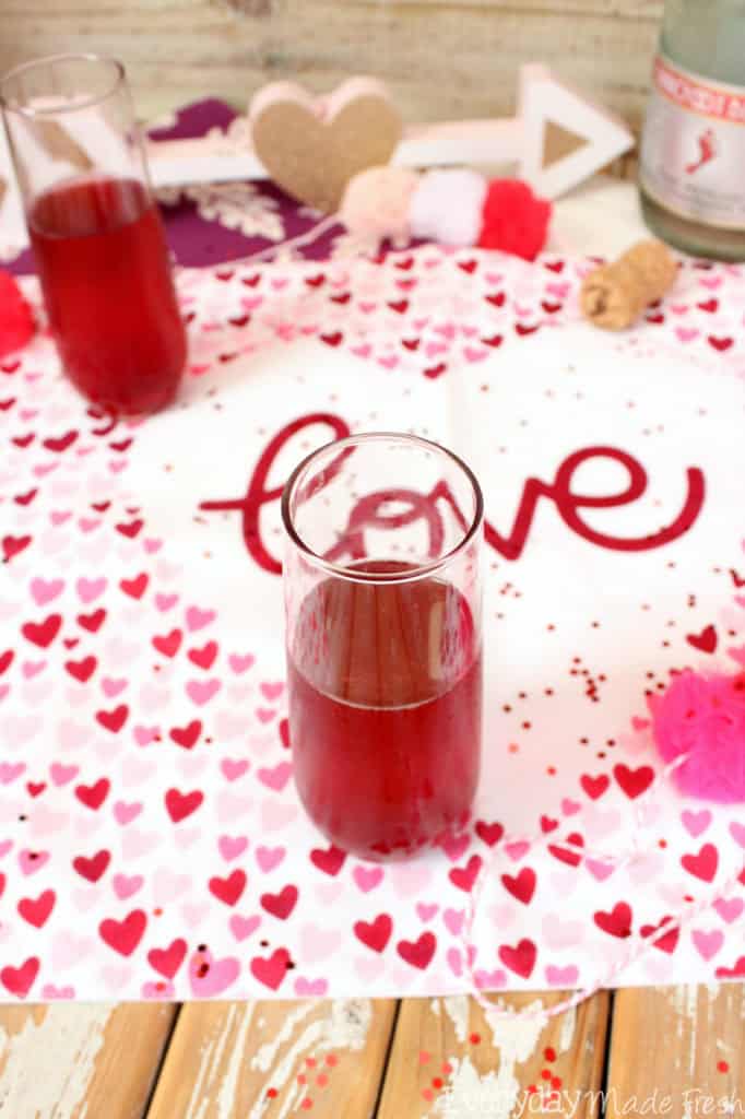 Valentine's Mimosas - Everyday Made Fresh