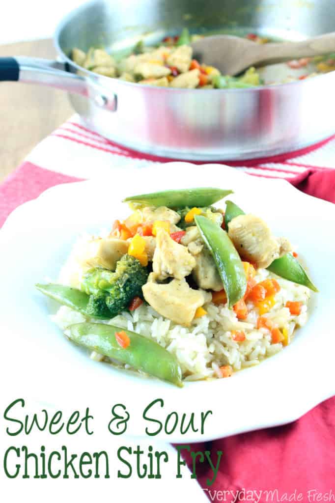 Sweet and Sour Chicken Stir Fry - Everyday Made Fresh