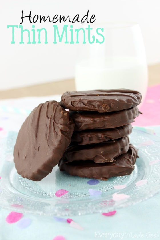 Homemade Thin Mints - Everyday Made Fresh
