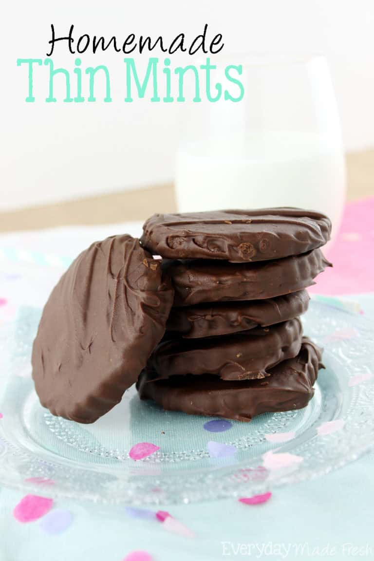 Homemade Thin Mints - Everyday Made Fresh