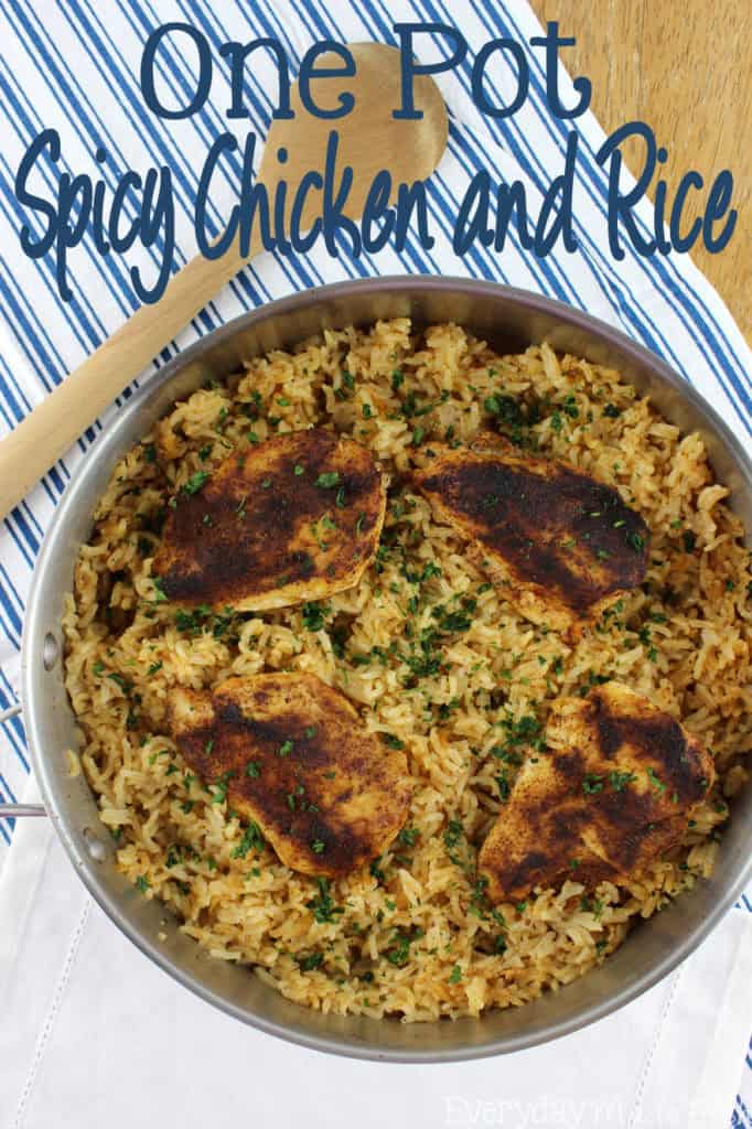 One Pot Spicy Chicken and Rice - Everyday Made Fresh