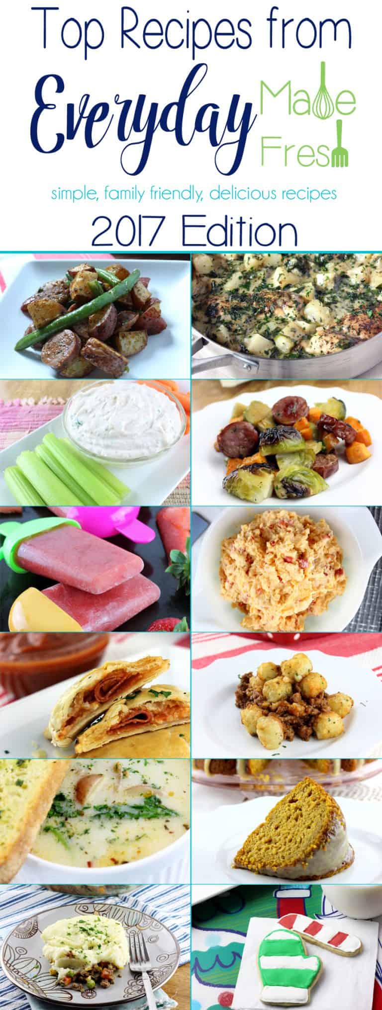 Top Recipes From Everyday Made Fresh 2017 Edition - Everyday Made Fresh