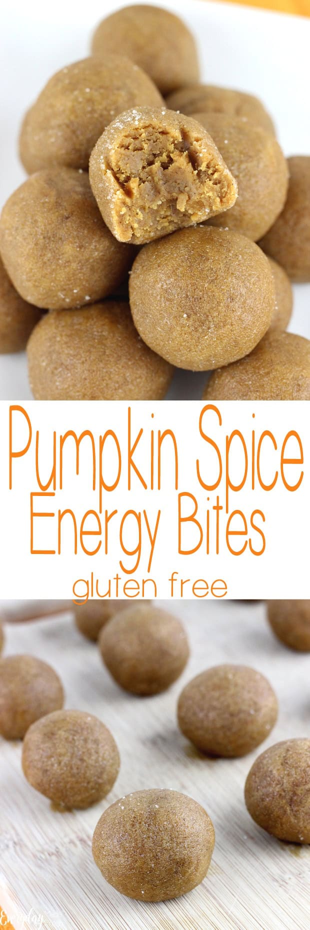 Pumpkin Spice Energy Bites - Everyday Made Fresh