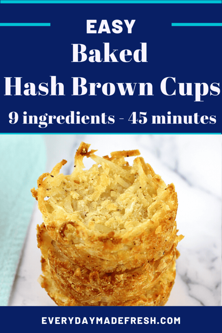 Baked Hash Brown Cups - Everyday Made Fresh